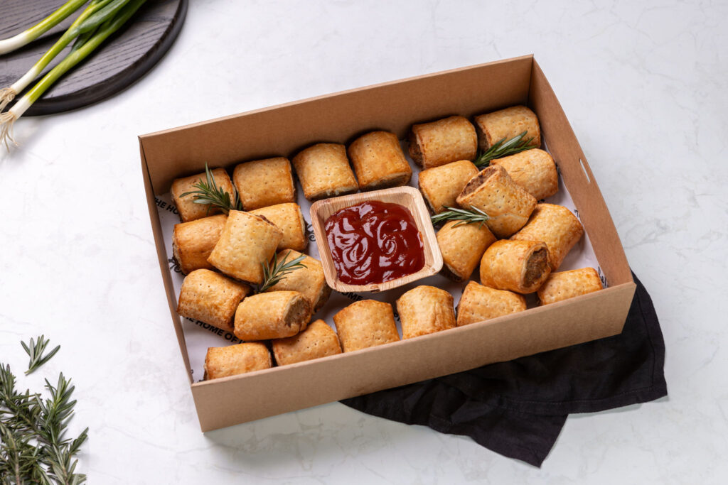 Mini Angus Beef Sausage Rolls | The Herdsman Market